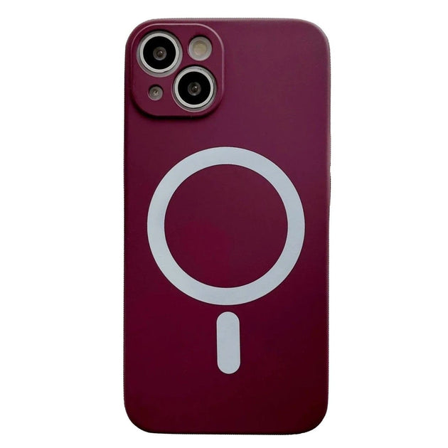 Husa MagSafe pentru Apple iPhone 13 Pro, Silicon, Protectie pentru cam ...